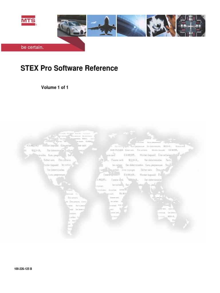 STEXPro Manual | PDF | Microsoft Windows | Windows Xp