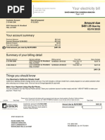 T Mobile Bill Statement PDF | PDF | T Mobile Us | Receipt