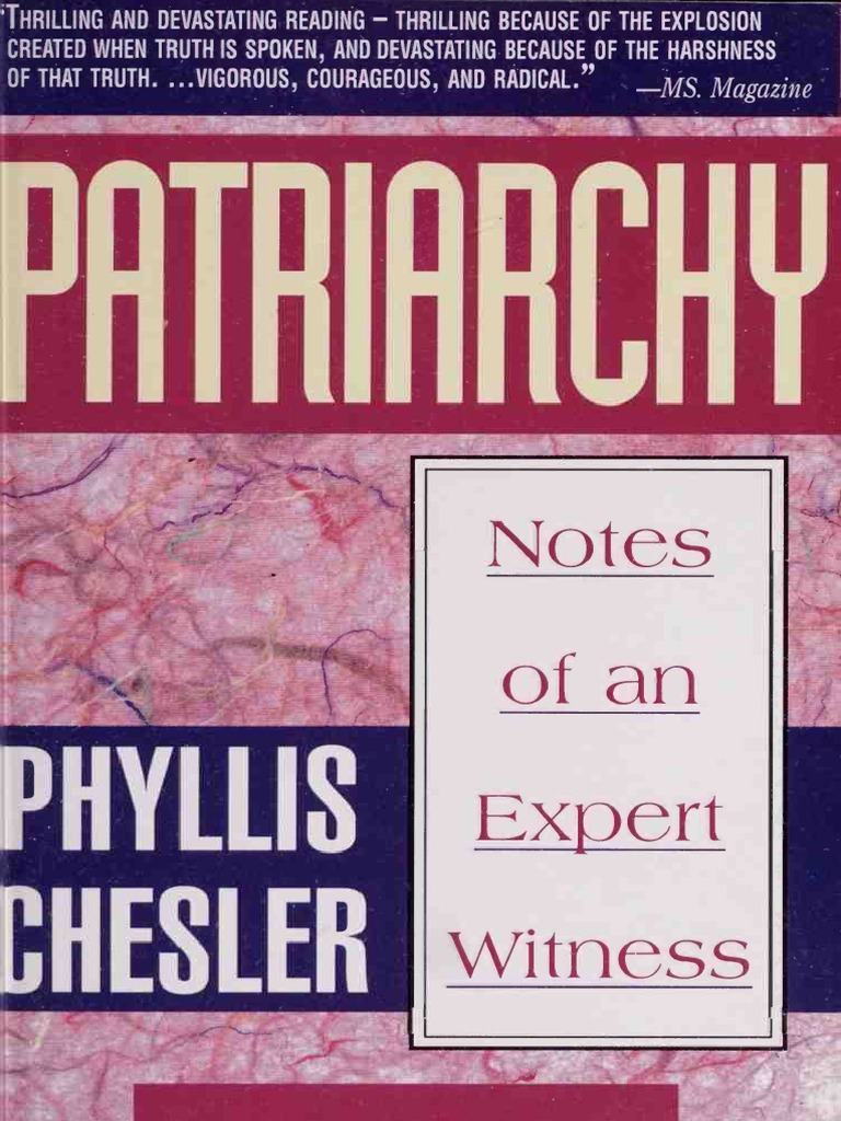 Patriarchy - Notes of An Expert Witness - by Phyllis Chesler | PDF ...