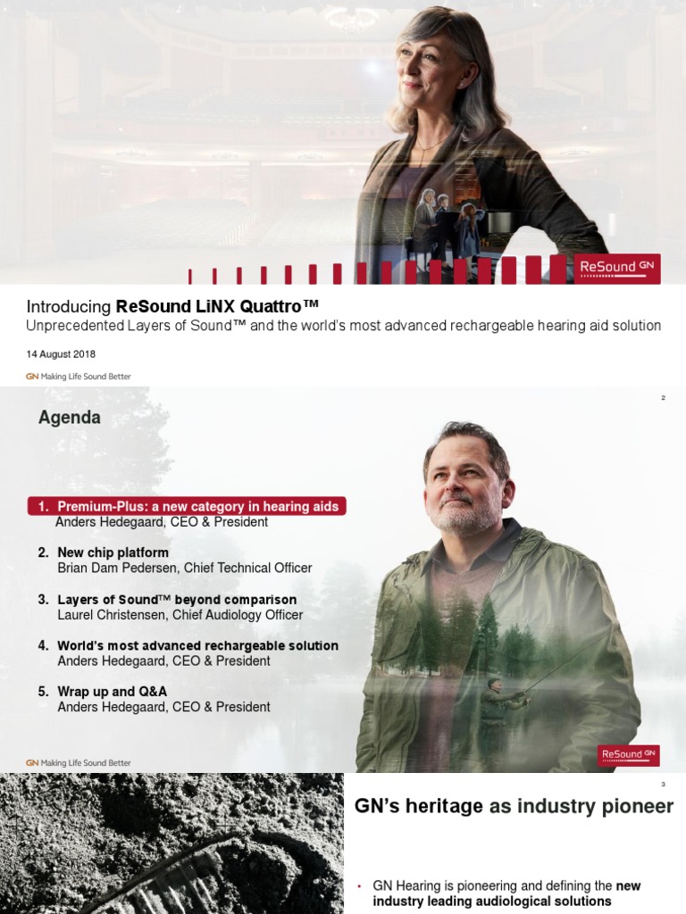 Introducing ReSound LiNX Quattro | PDF | Hearing Aid | Sound