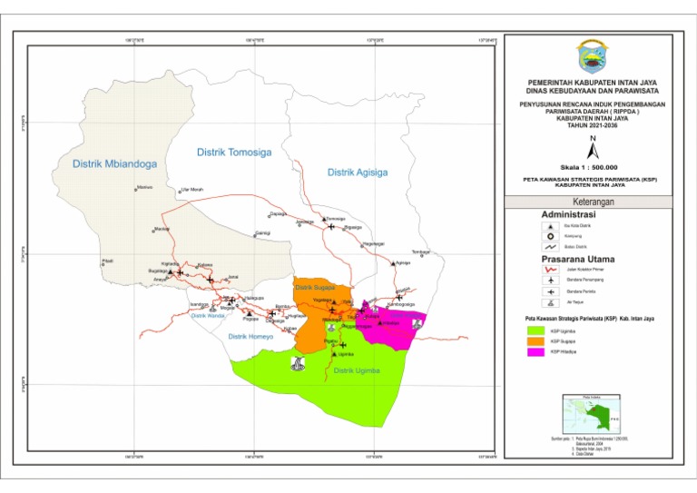 Lembar 4. Peta KSP Intan Jaya | PDF