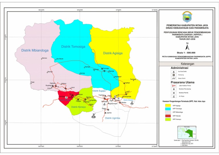 Lembar 3. Peta KPP Intan Jaya | PDF