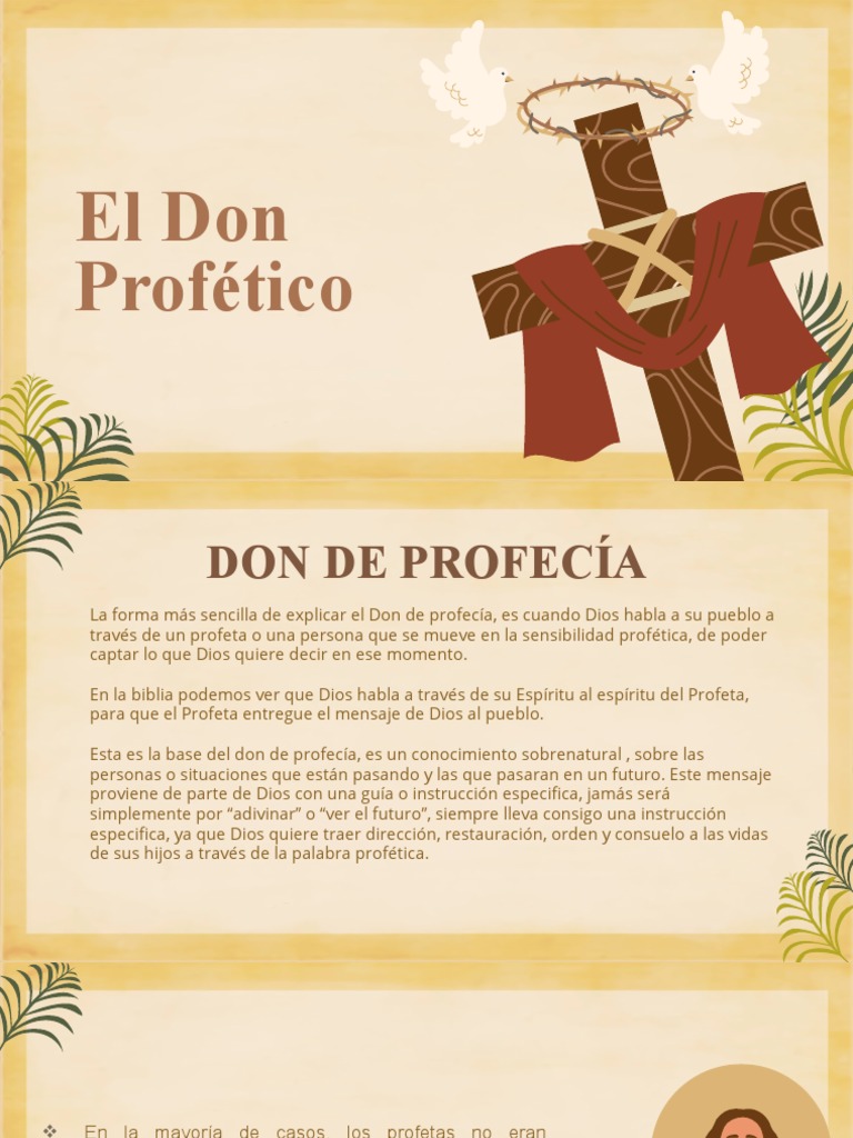 El Don Profético | PDF | Profecía | Profeta