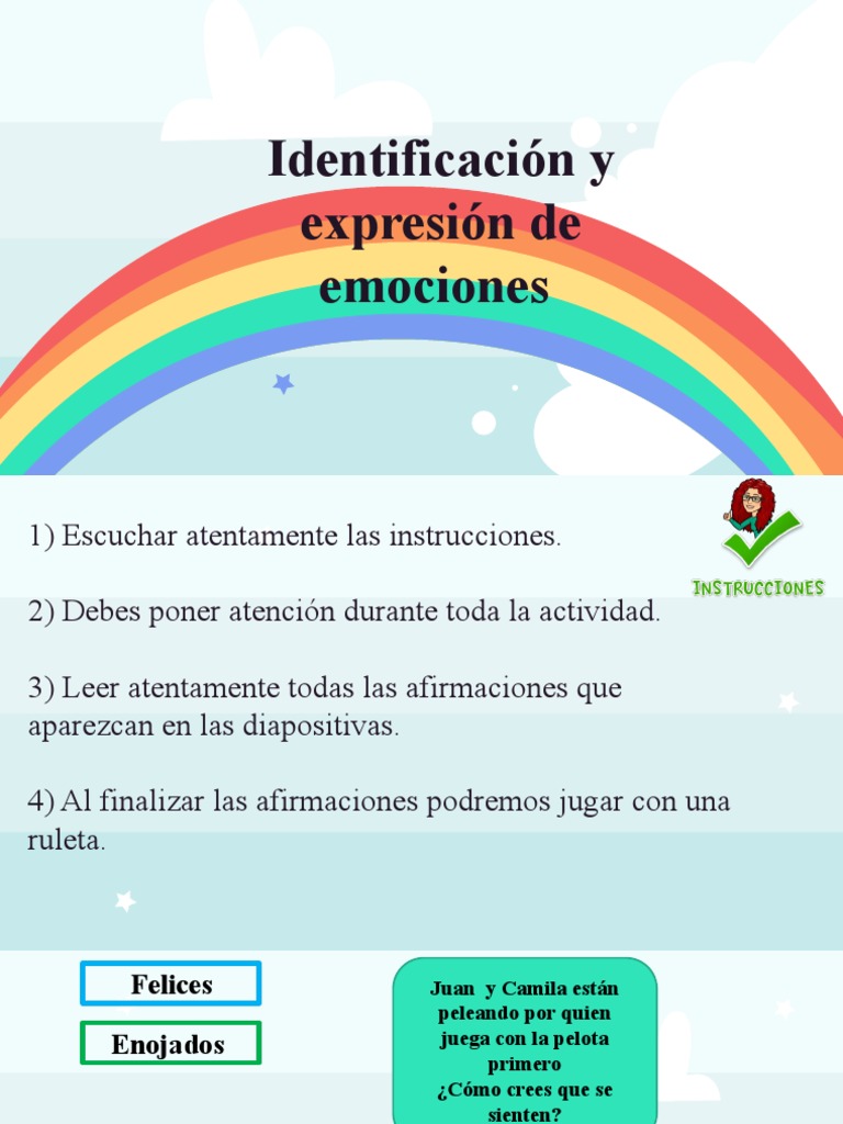 Identificación y Expresión Emocional | PDF | Salud y bienestar