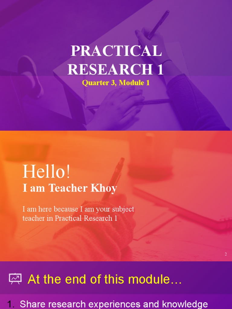 PR1 Module 1 | PDF | Quantitative Research | Qualitative Research