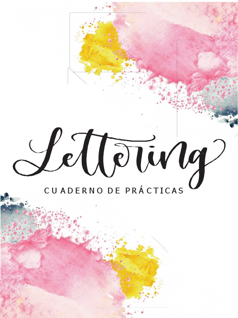 Guía introductoria al brush lettering: manual de prácticas para ...