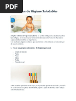 10 Reglas Del Baño | PDF | Higiene | Baño