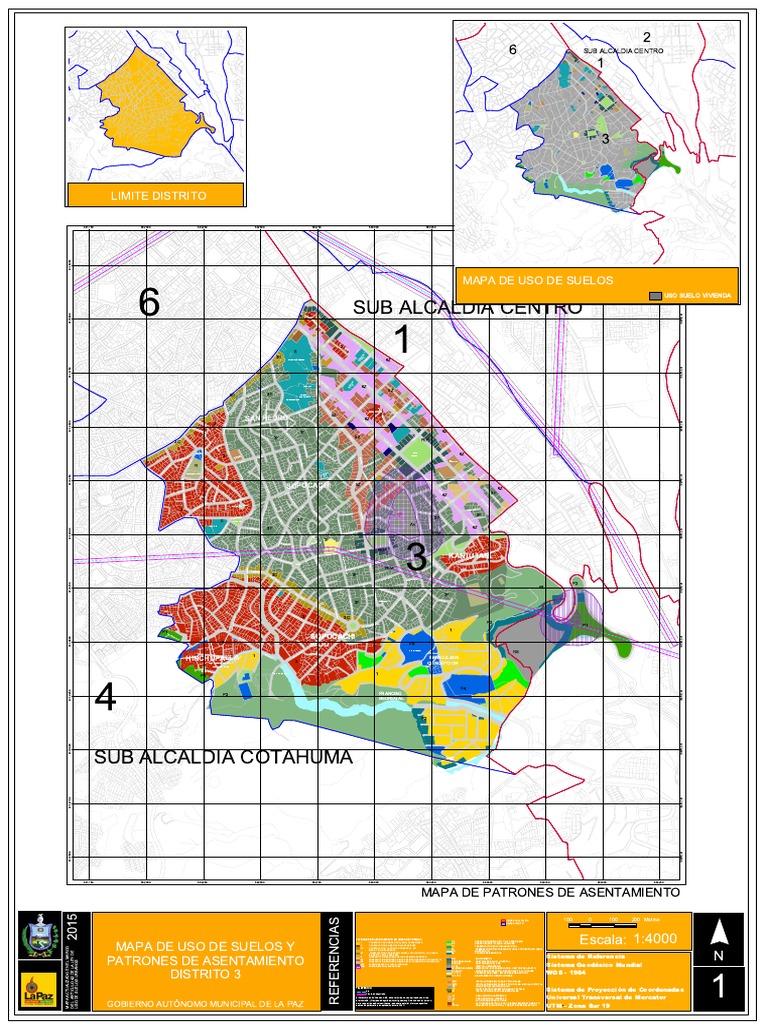 Limite Distrito: Sub Alcaldia Centro | PDF