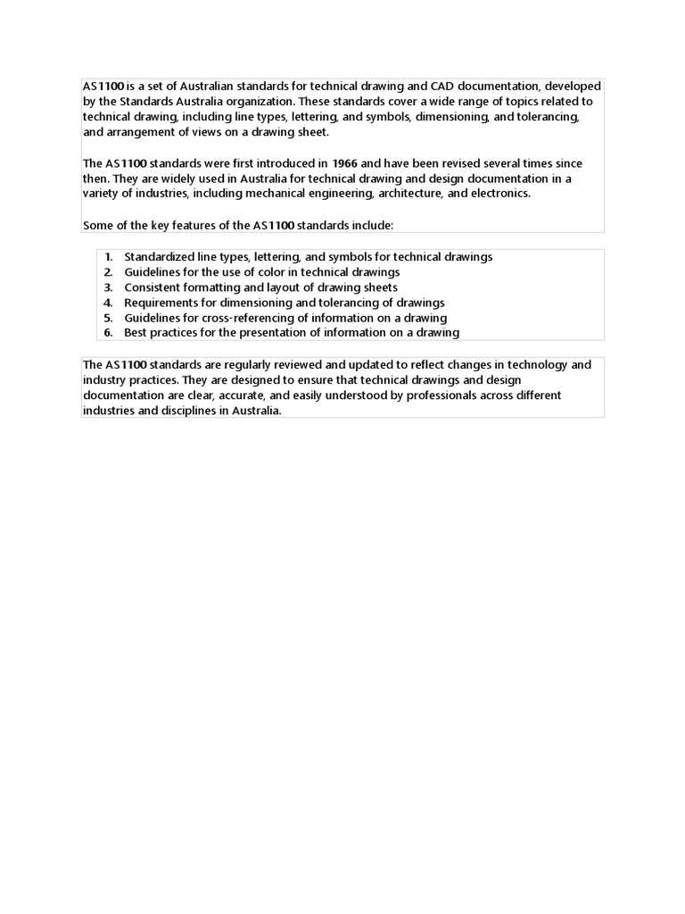 As1100 Explanation | PDF