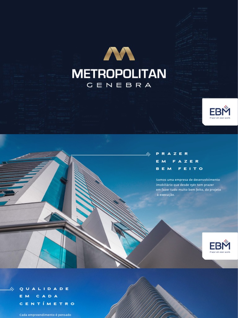 Apresentação Conceito Metropolitan Genebra - Ebm Goiânia | PDF