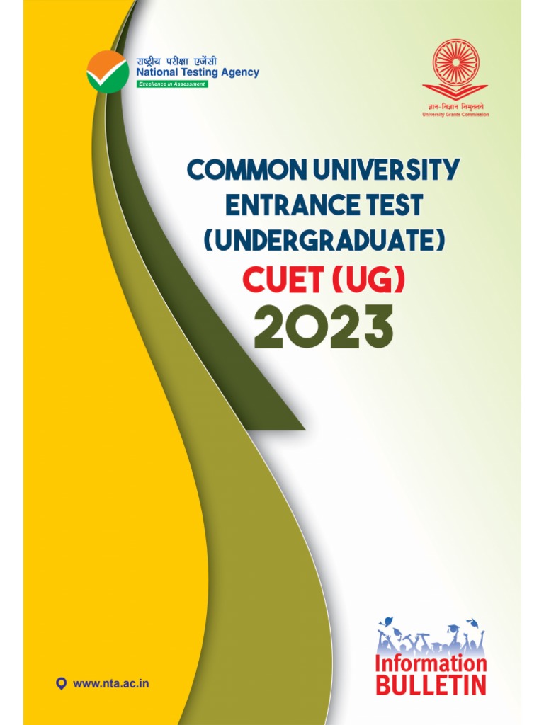 Cuet Brochure | PDF | University And College Admission