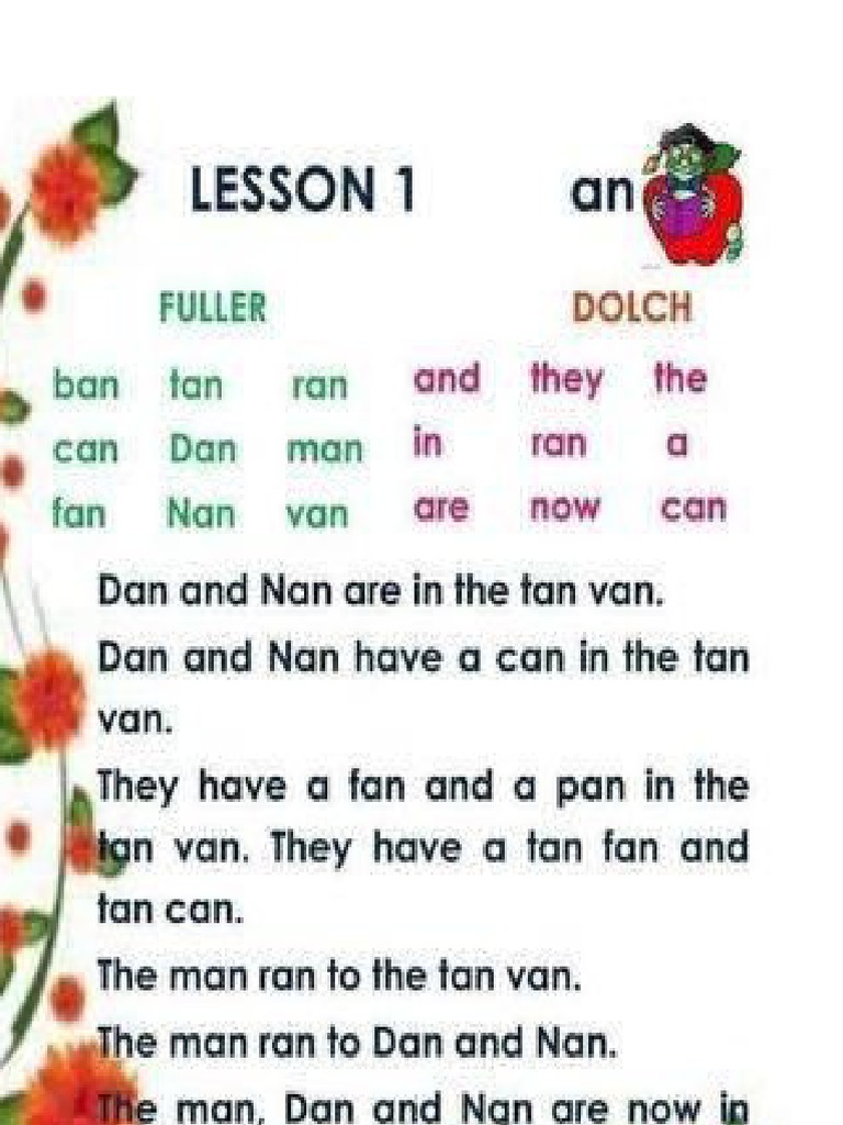 READING Fuller Dolch | PDF