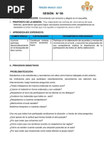 Sesion Afiches Sobre El Buen Trato | PDF | Maestros | Aprendizaje