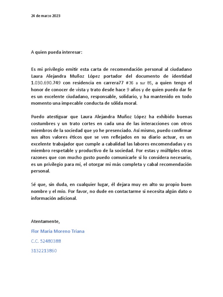 Carta 2 | PDF