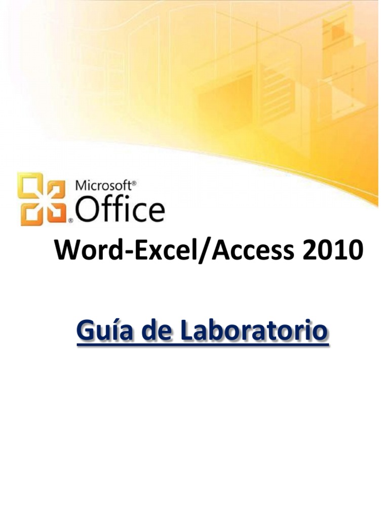 Folleto 6to. ACCESS | PDF | Microsoft Excel | Bases de datos