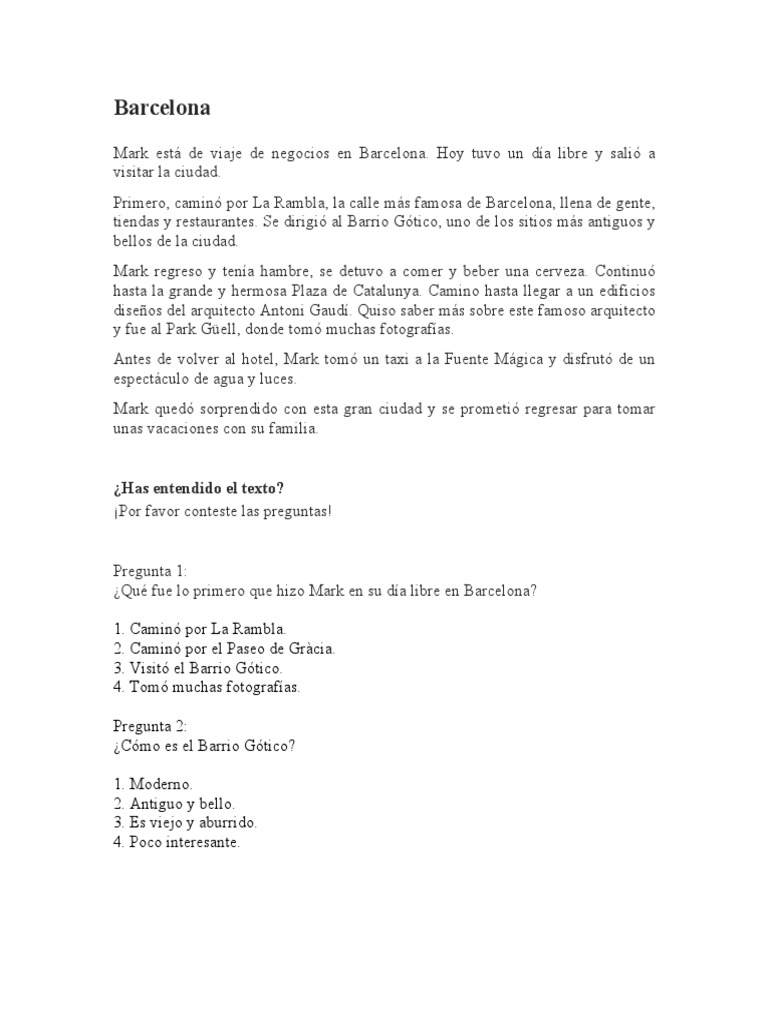 Barcelona | PDF | Arte