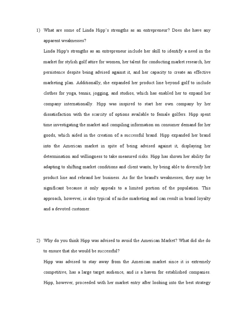 What Are Some of Linda Hipp | PDF | Brand | Marketing