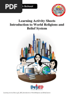 Detailed Lesson Plan in Introduction To World Religions and Belief ...