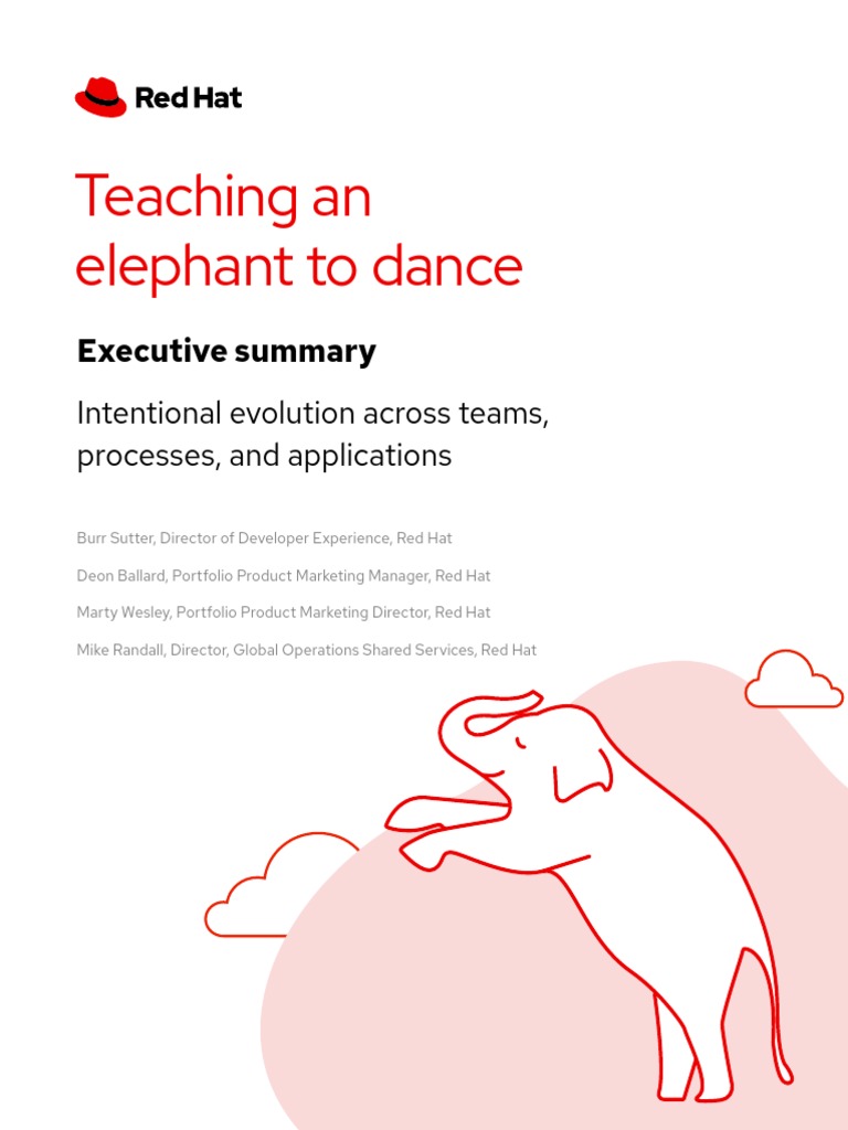 Teaching An Elephant To Dance e Book f24174 202007 | PDF | Computing ...