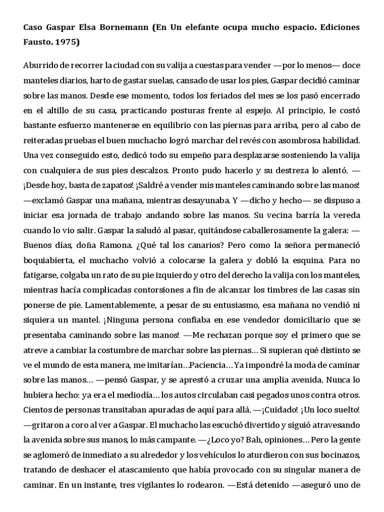 Caso Gaspar | PDF
