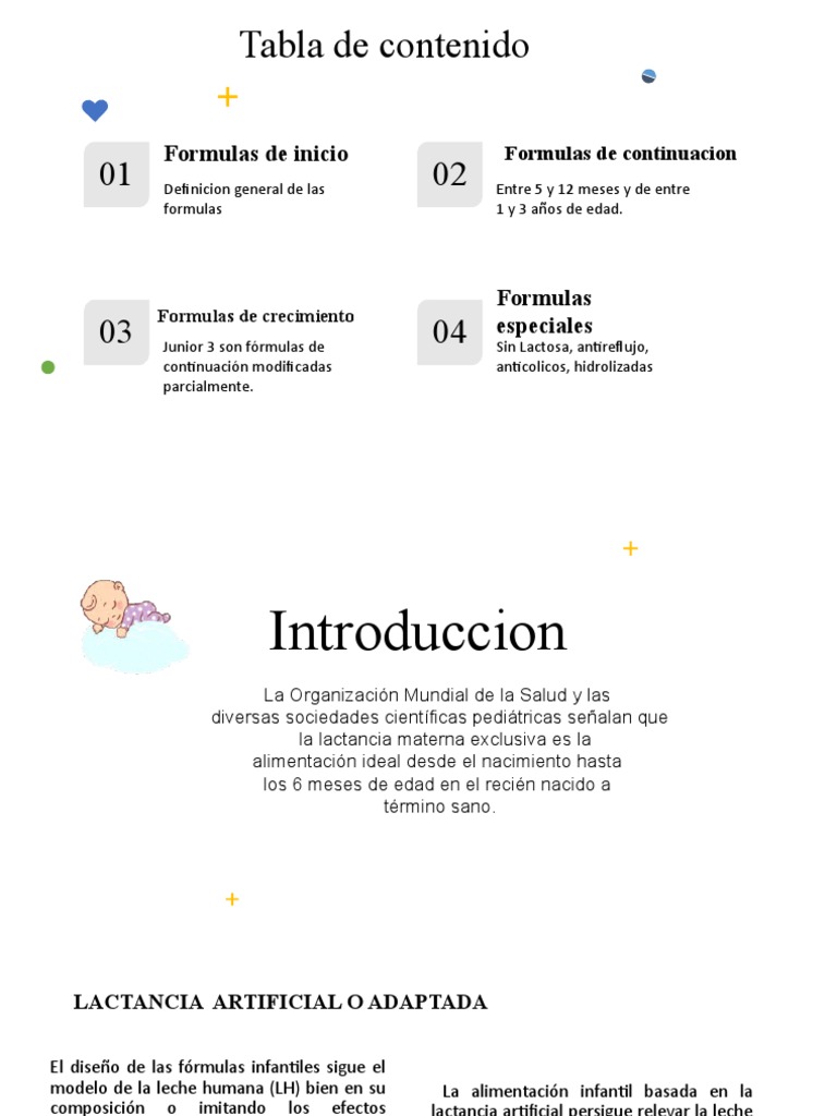 FORMULAS INFANTILES | PDF | Amamantamiento | Leche