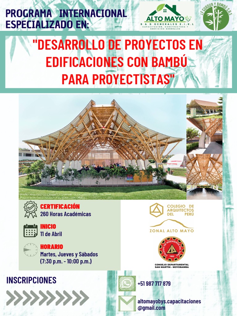 Desarrollo de Proyectos en Edificaciones Con Bambú para Proyectistas | PDF | Autodesk Revit ...