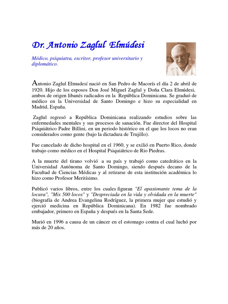 179 - Dr. Antonio Zaglul Elmúdesi | PDF