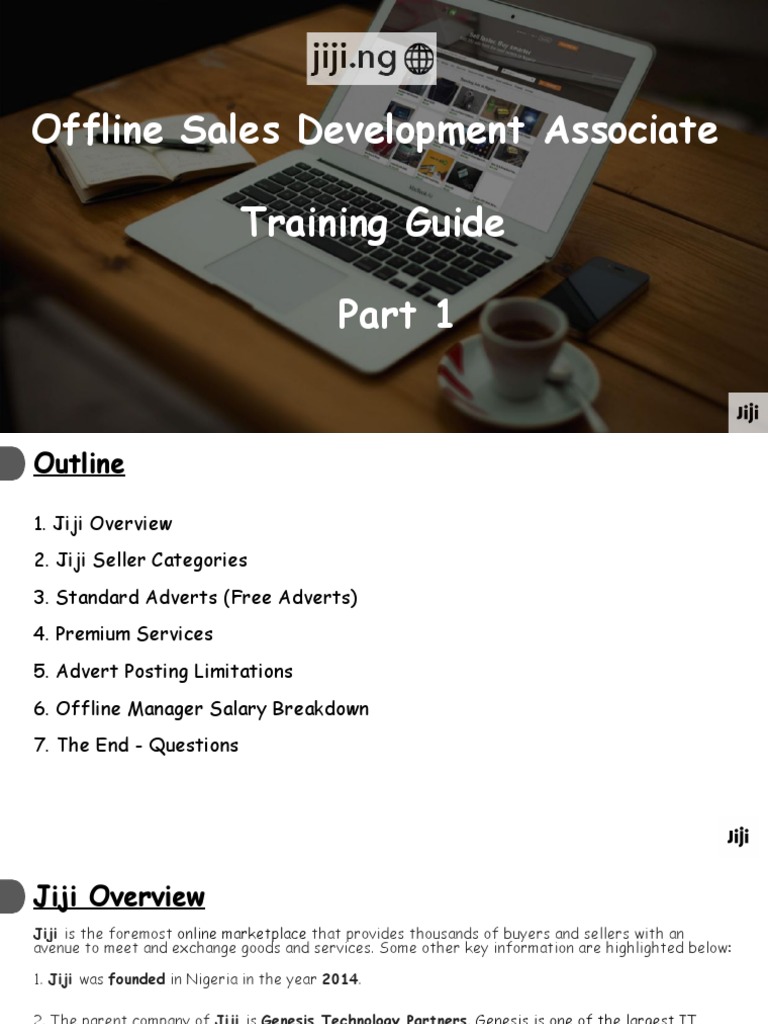 Jiji Offline Training Part 1 | PDF | Subscription Business Model ...