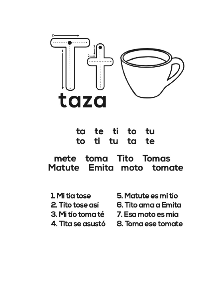 Ta-Te-Ti-To-Tu | PDF