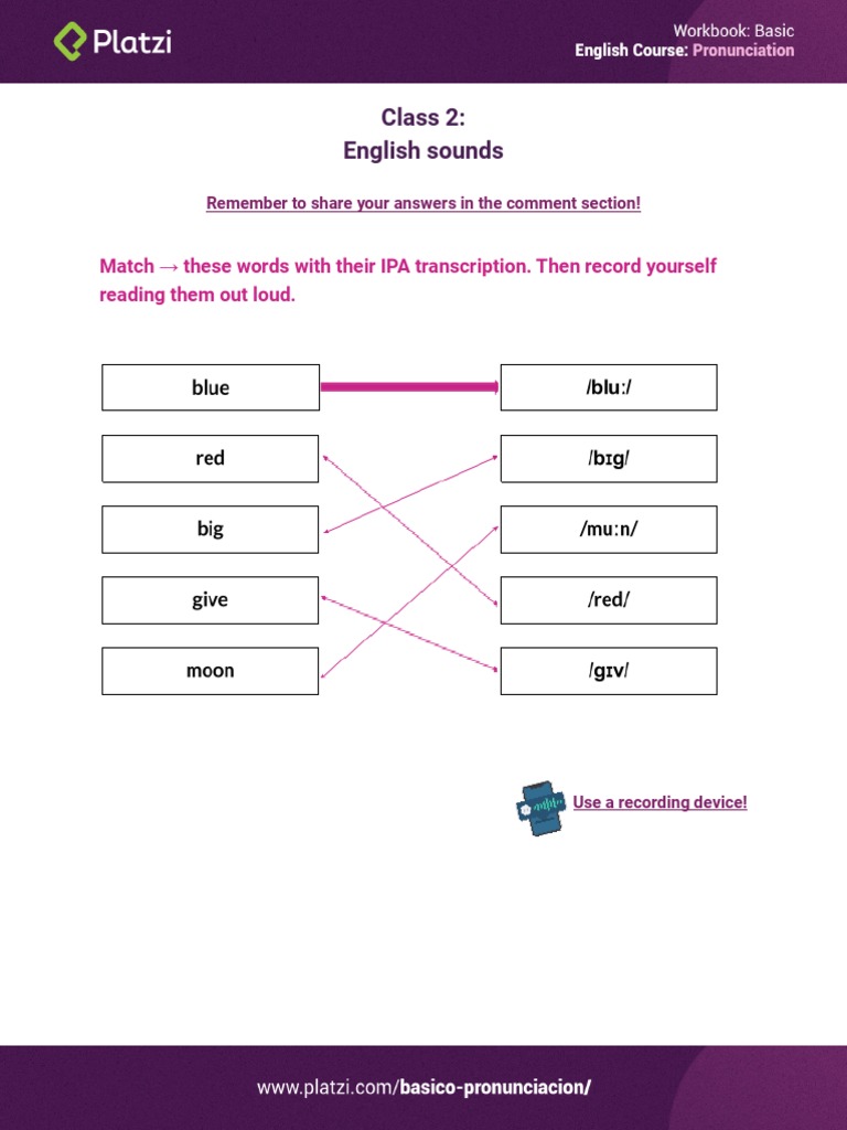 English Phonetics Recording Exercises | PDF | Vowel | Speech