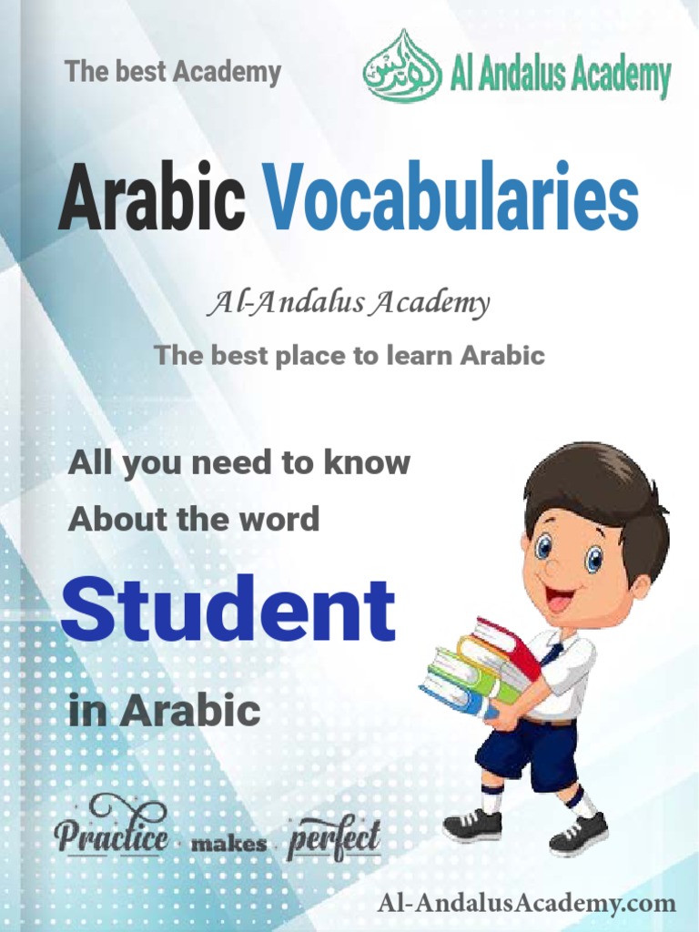 Arabic Vocabularies - Student | PDF | Grammatical Number | Grammatical ...