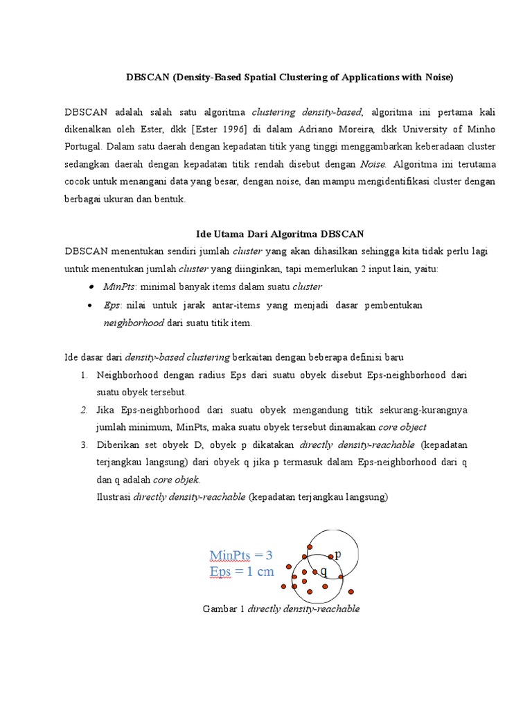Materi DBSCAN | PDF
