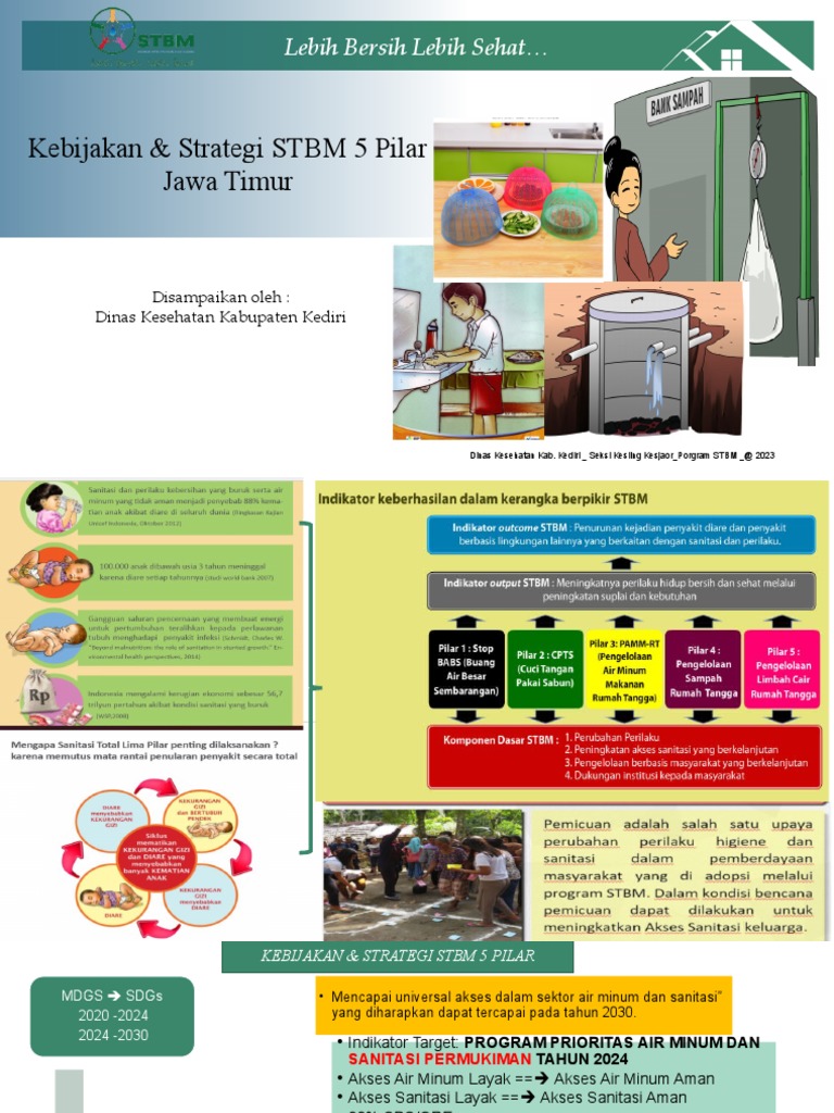 Kebijakan 5 Pilar STBM (Kabid) | PDF