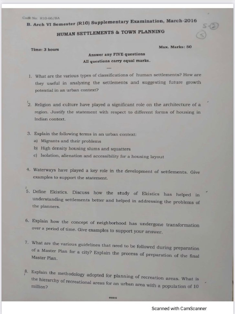 HSTP Question Paper | PDF