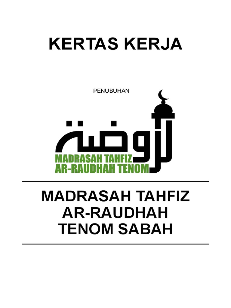 Kertas Kerja Ar Raudhah v2 | PDF