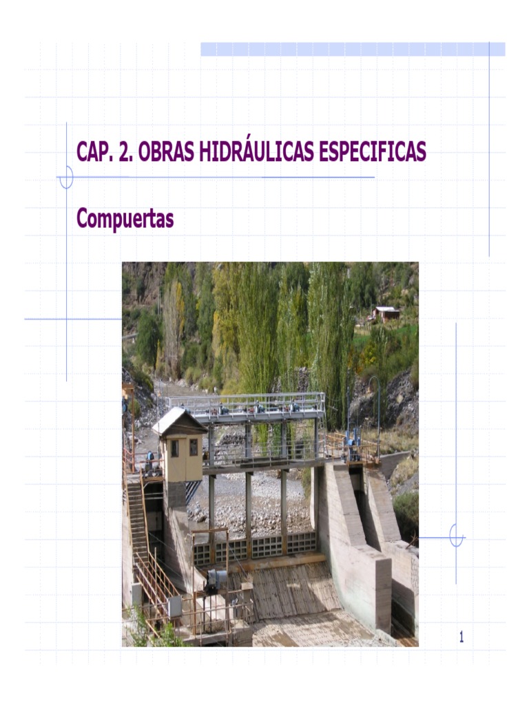 Compuertas y sus tipos: características, cálculos y dimensionamiento ...