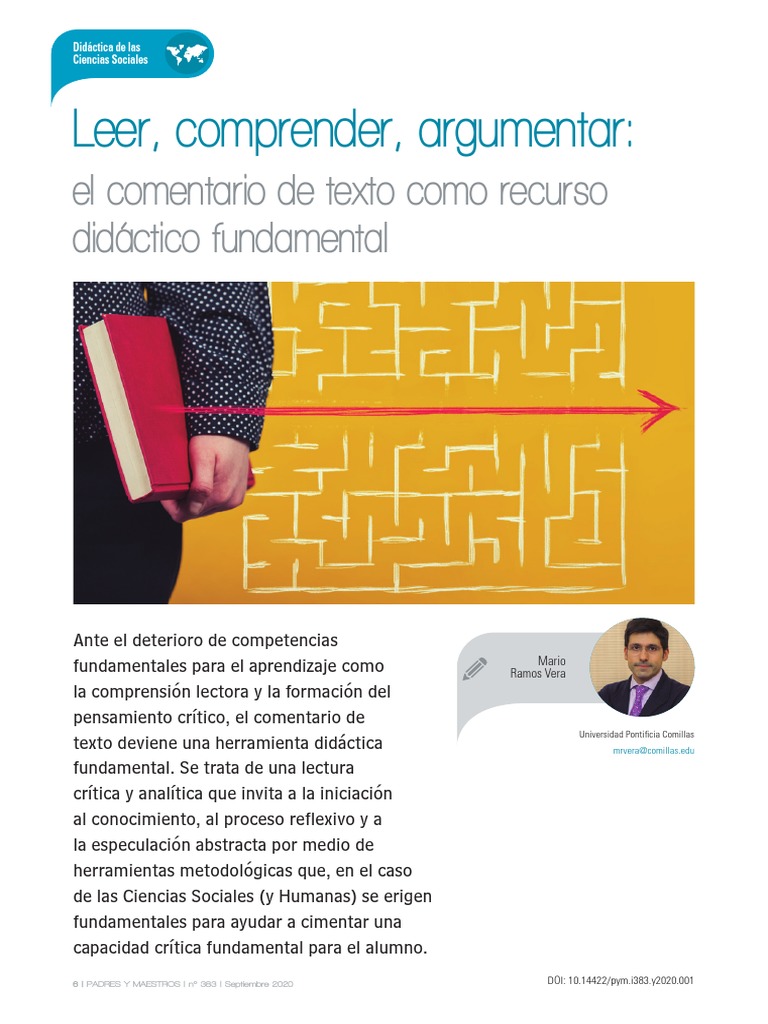 14025-Texto Del Artículo-31464-1-10-20200921 | PDF | Conocimiento | Hermenéutica