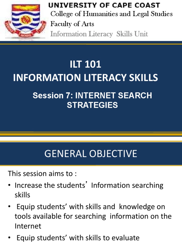 Internet Search Strategies Guide | PDF | Information | Information Literacy
