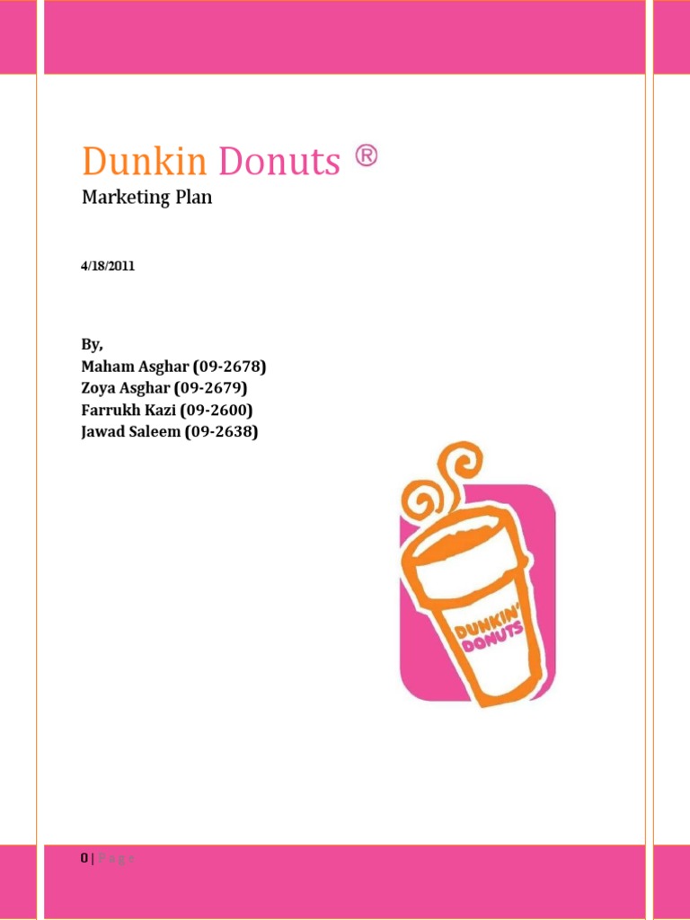 Dunkin: Donuts | PDF | Doughnut | Pricing