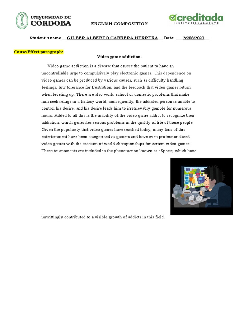 Cause-Effect Paragraphs | PDF