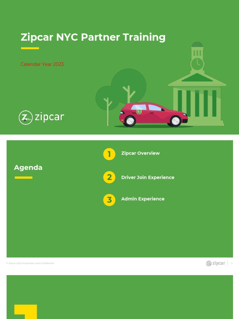 Zipcar NYC Partner Training: Calendar Year 2023 | PDF | Computing | Software