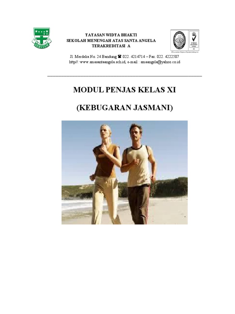 Modul Kebugaran Jasmani Kelas Xi | PDF