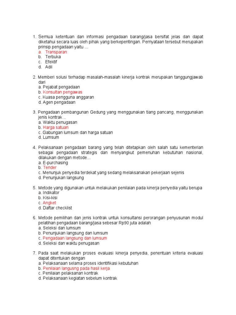 Soal Soal Level 1 | PDF
