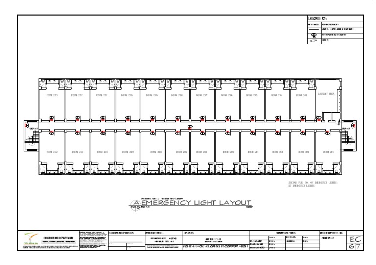 Emergency Light Layout for Residence 5 | PDF | Written Communication