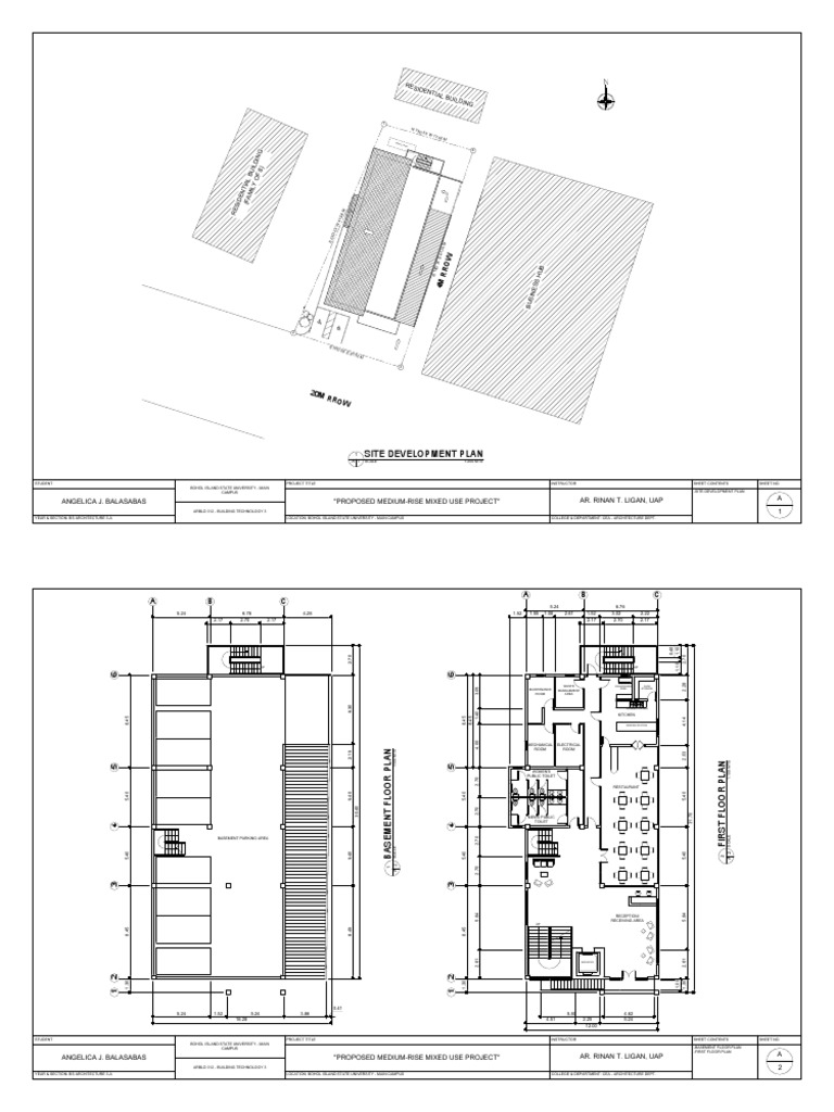 Proposed Medium-Rise Mixed-Use Project | PDF | Real Estate | Buildings ...