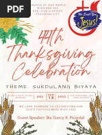 Blessing Ceremony Program Layout | PDF | Wedding | Ceremonies