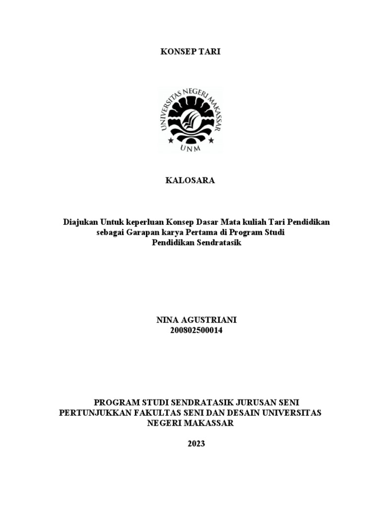 Makna Kalosara dalam Tari Tolaki | PDF