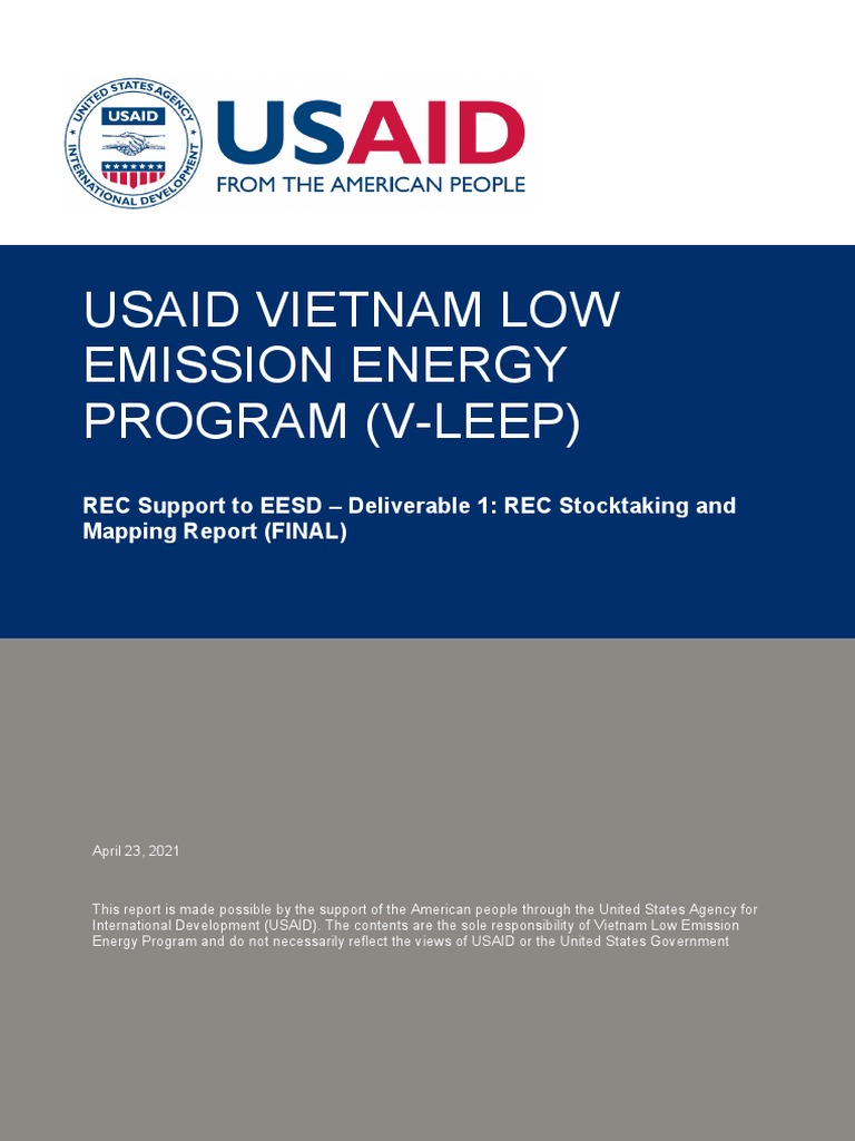 Usaid Vietnam Low Emission Energy Program (V-Leep) | PDF
