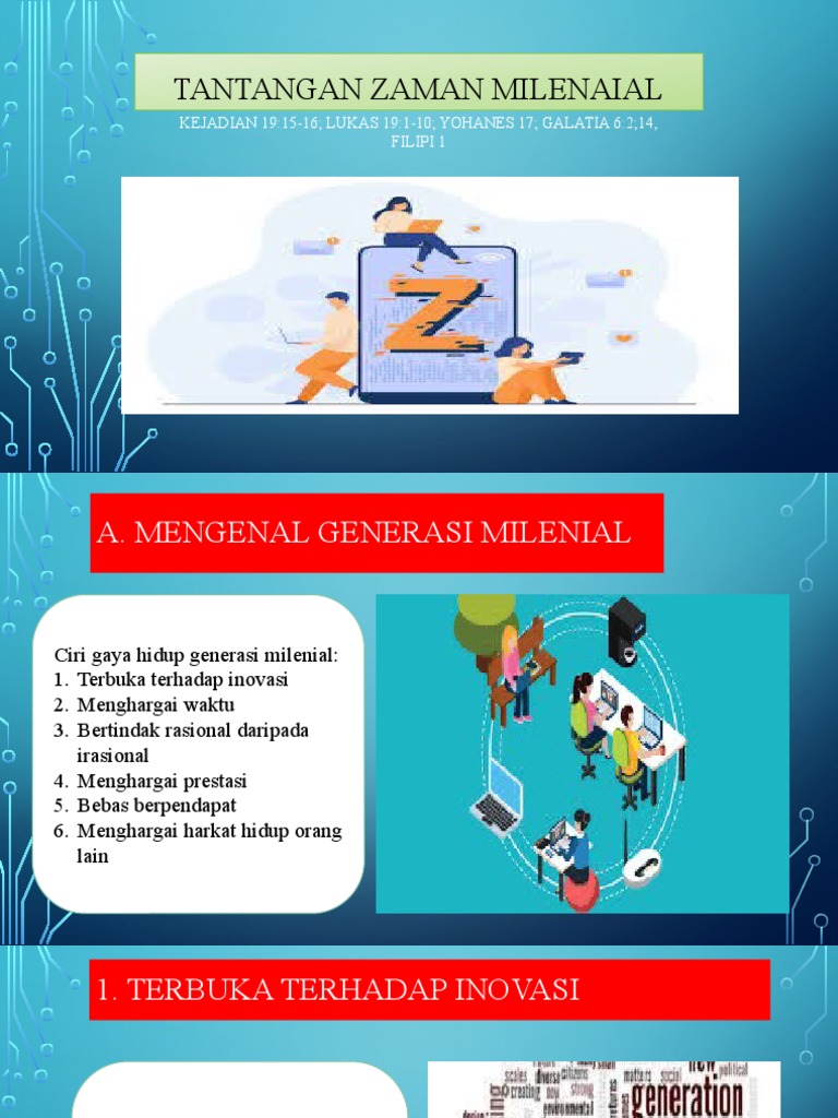 Tantangan Generasi Milenial | PDF | Sains & Matematika | Agama & Spiritualitas