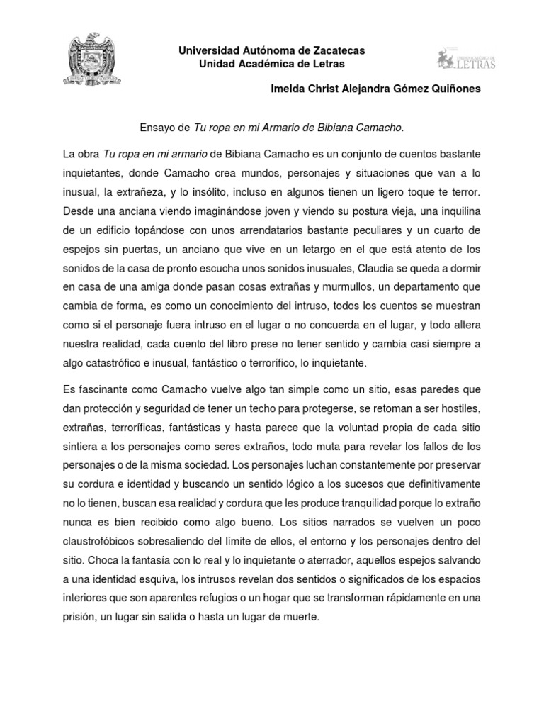 Enasyo 2 Tu ropa en mi armario. | PDF